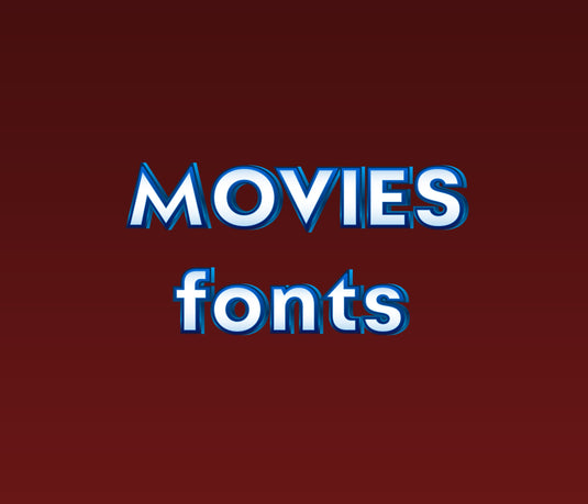 Movie Textured Fonts: Dramatic, Cinematic, and Storytelling Textured T ...