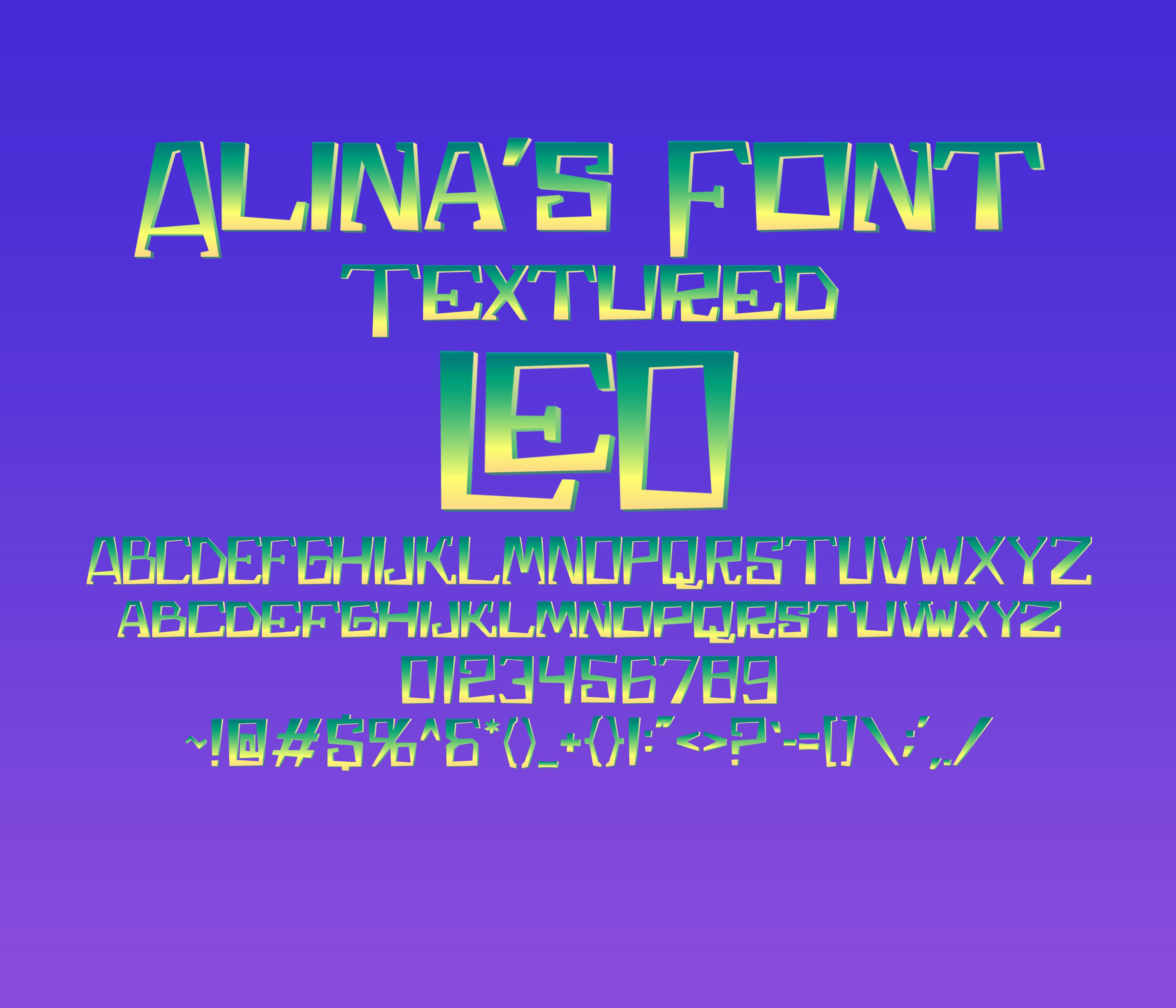 Texturedfonts: Unique and Creative Fonts for Every Project – Alina's Fonts