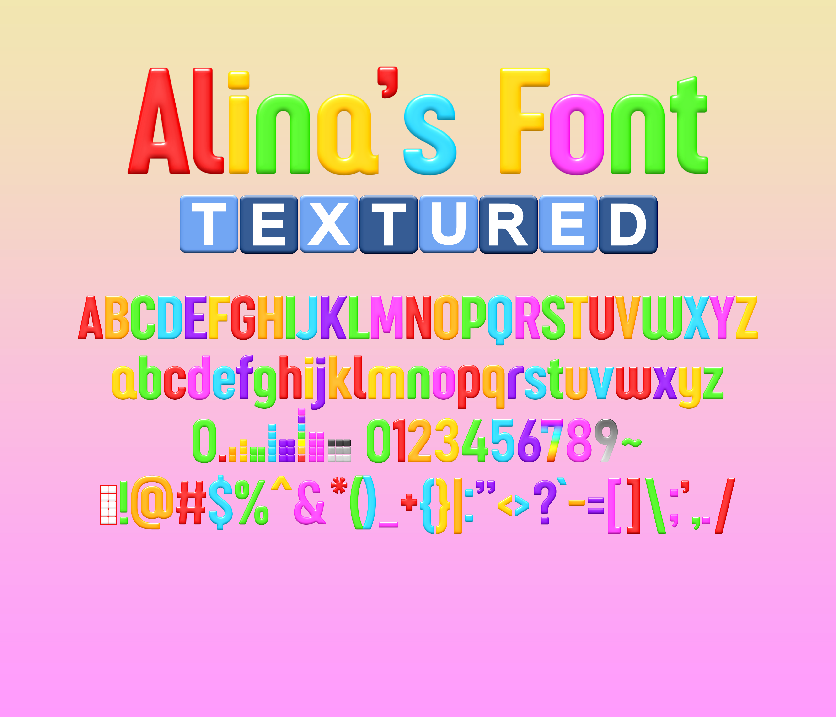 Texturedfonts: Unique and Creative Fonts for Every Project – Alina's Fonts