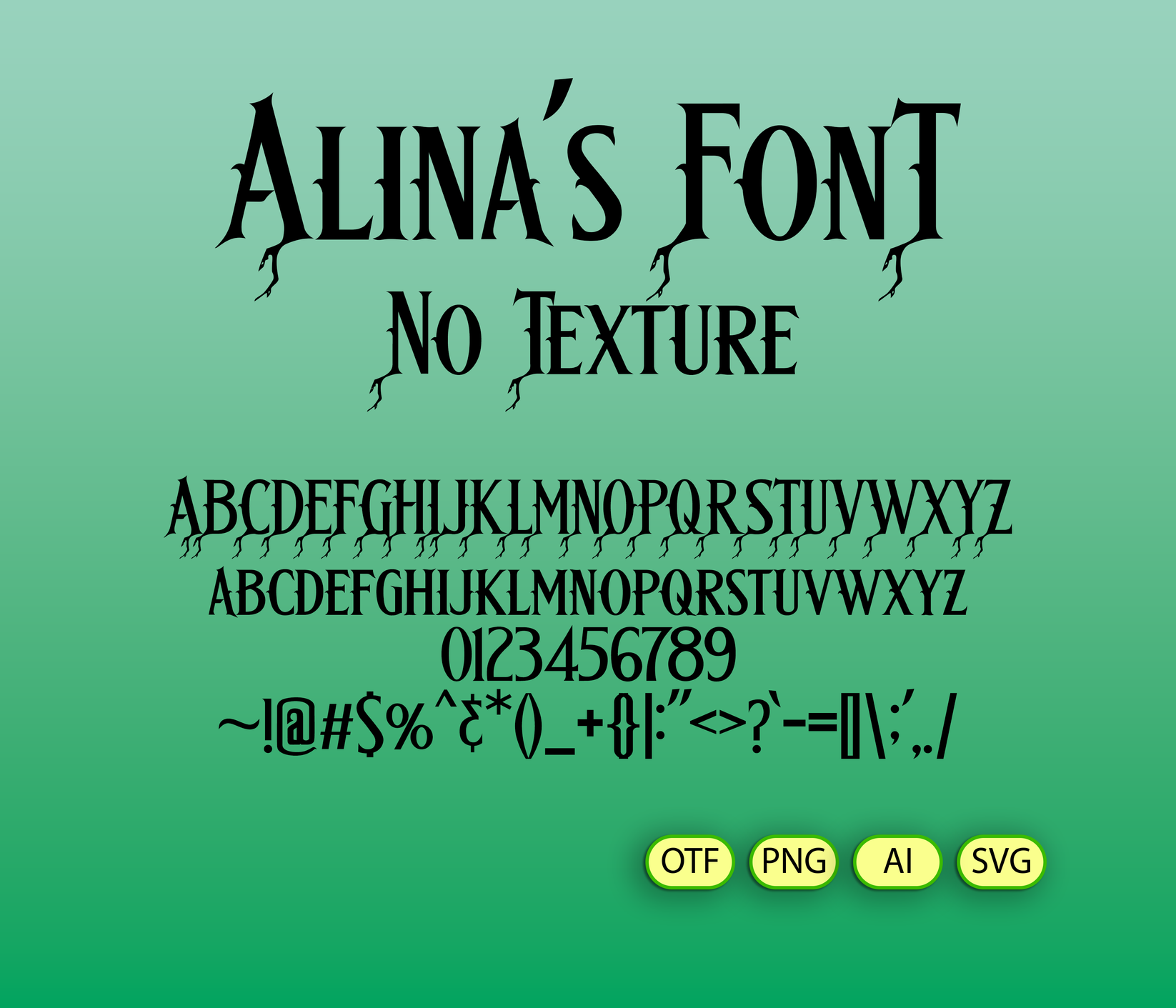 Mischievous Witch Font Textured Bundle – Alina's Fonts