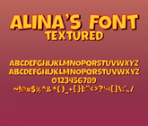 Texturedfonts: Unique and Creative Fonts for Every Project – Alina's Fonts