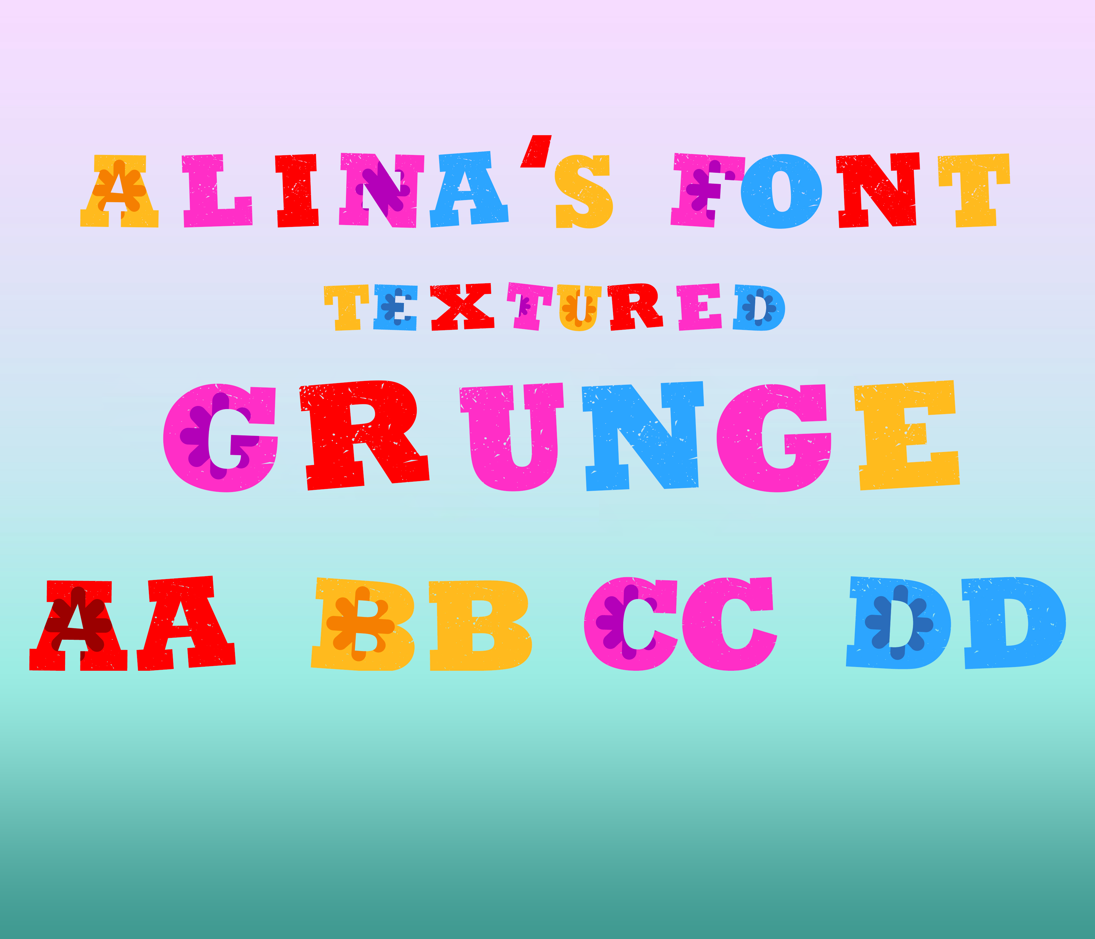 Texturedfonts: Unique and Creative Fonts for Every Project – Alina's Fonts