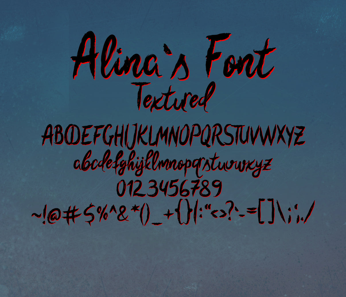 Diva Font Textured – Alina's Fonts