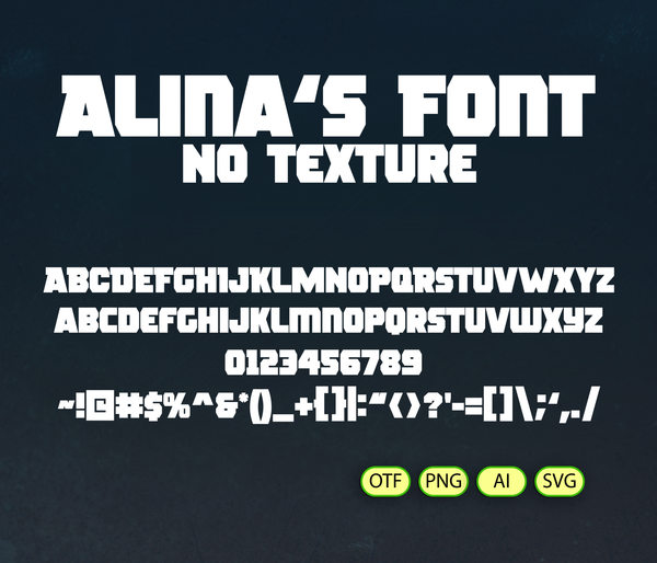 Mercenary vs Mutant Font – Alina's Fonts