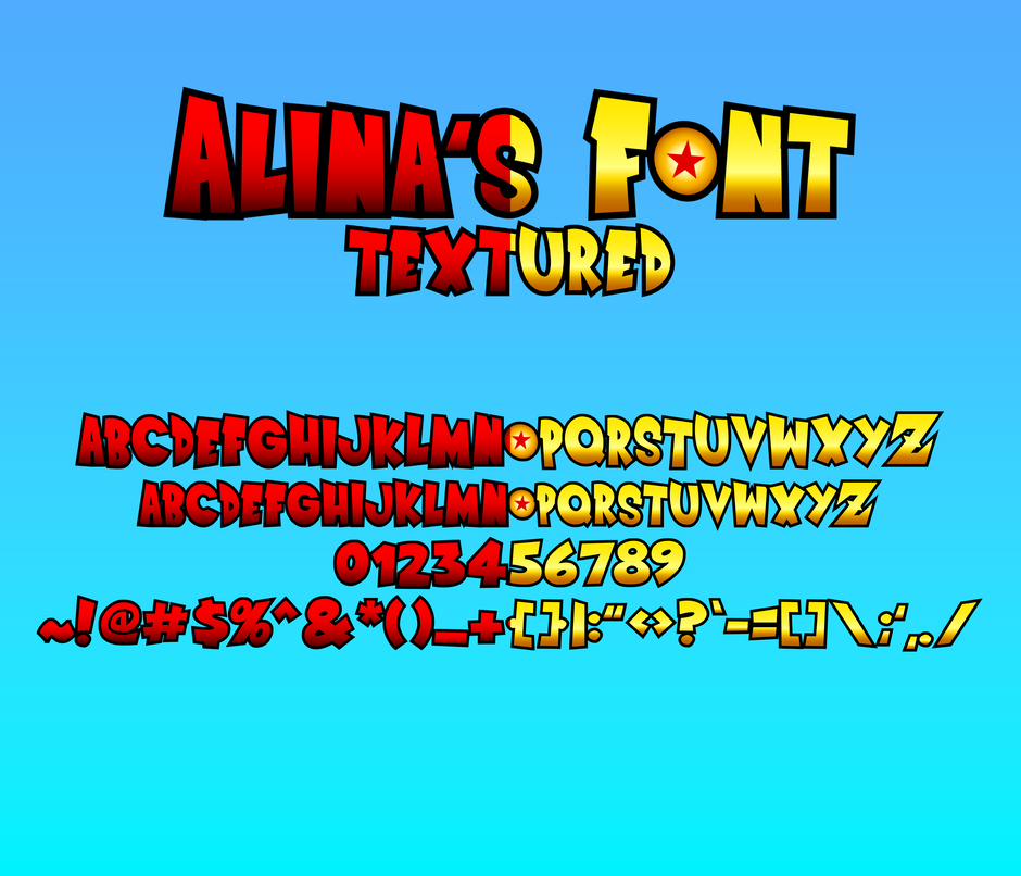 Texturedfonts: Unique and Creative Fonts for Every Project – Alina's Fonts