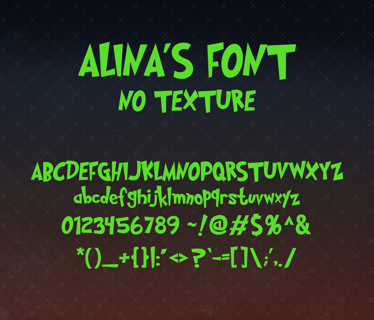 The Whimsical Grump Font Textured – Alina's Fonts