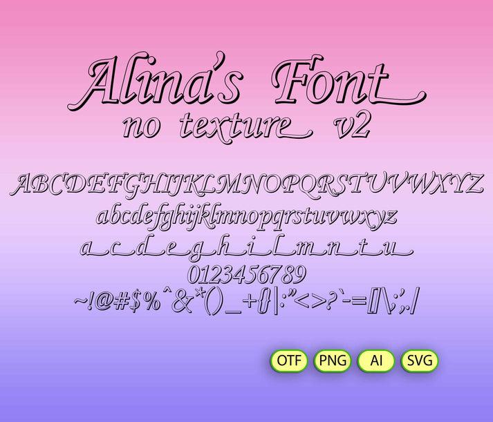 Shining Heroine Font – Alina's Fonts
