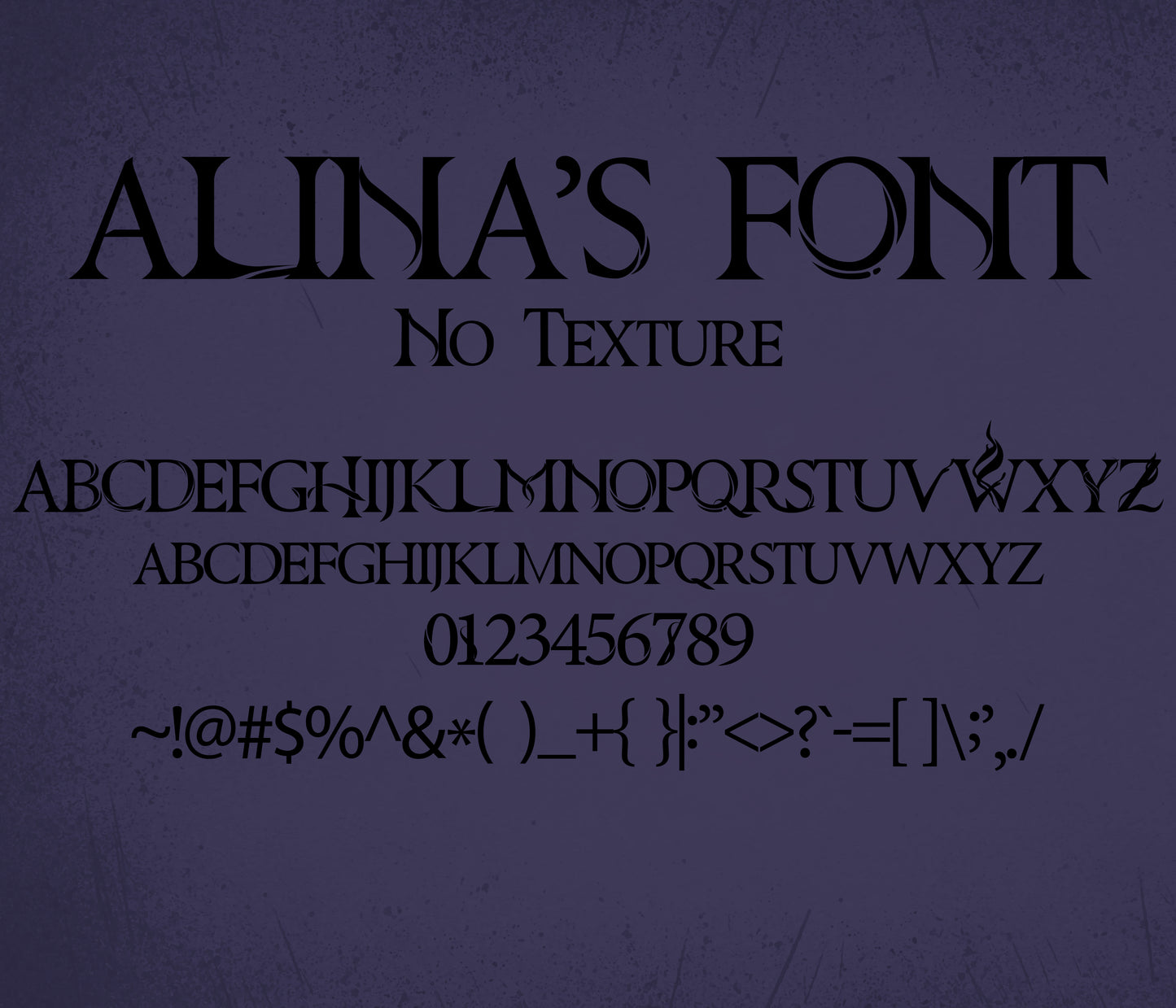 Enchanted Academy Legacy Font Textured – Alina's Fonts