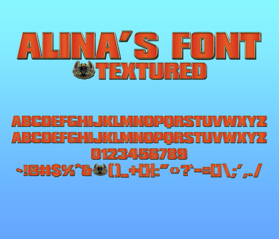 Texturedfonts: Unique and Creative Fonts for Every Project – Alina's Fonts
