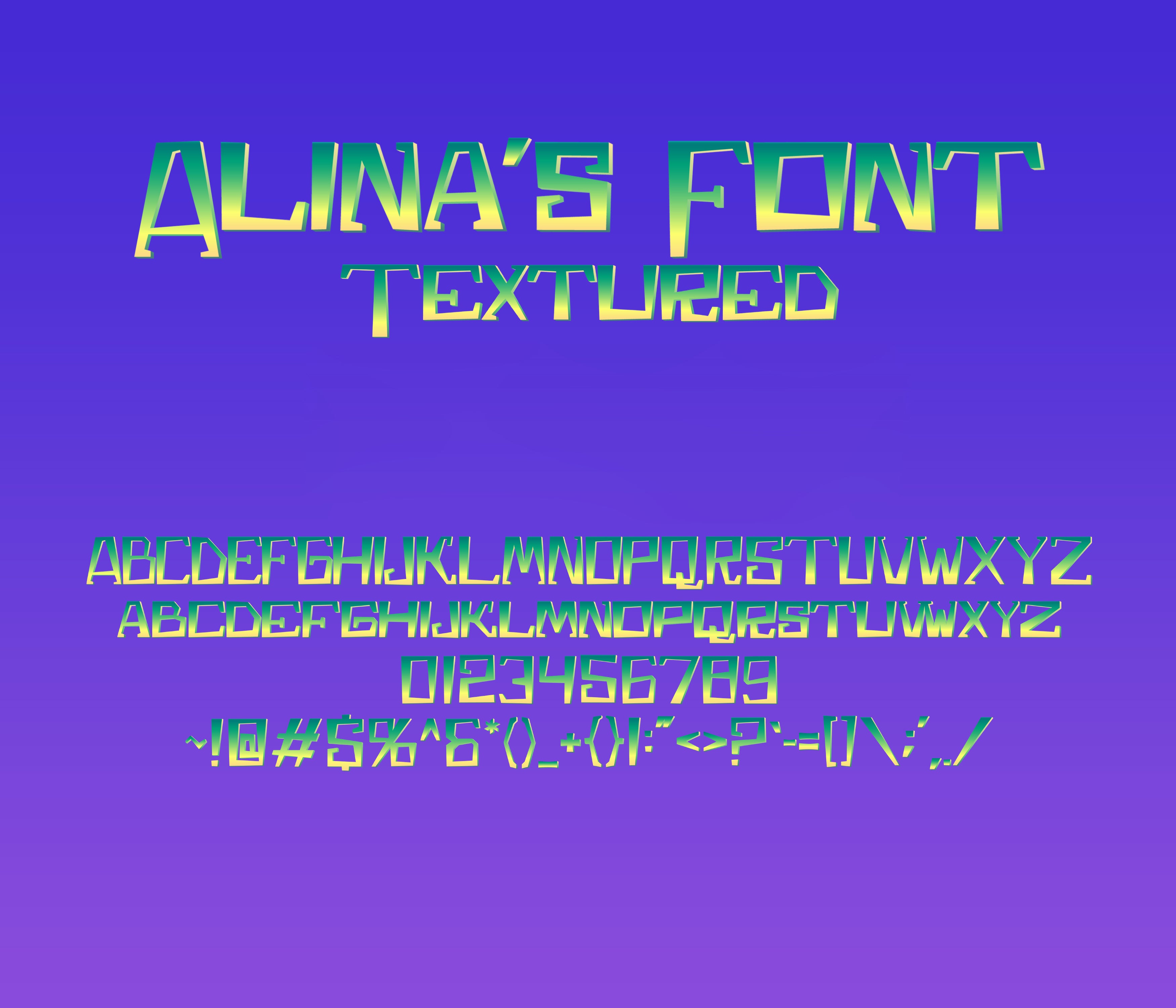 Charming Lizard Font Textured – Alina's Fonts