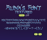 Texturedfonts: Unique and Creative Fonts for Every Project – Alina's Fonts