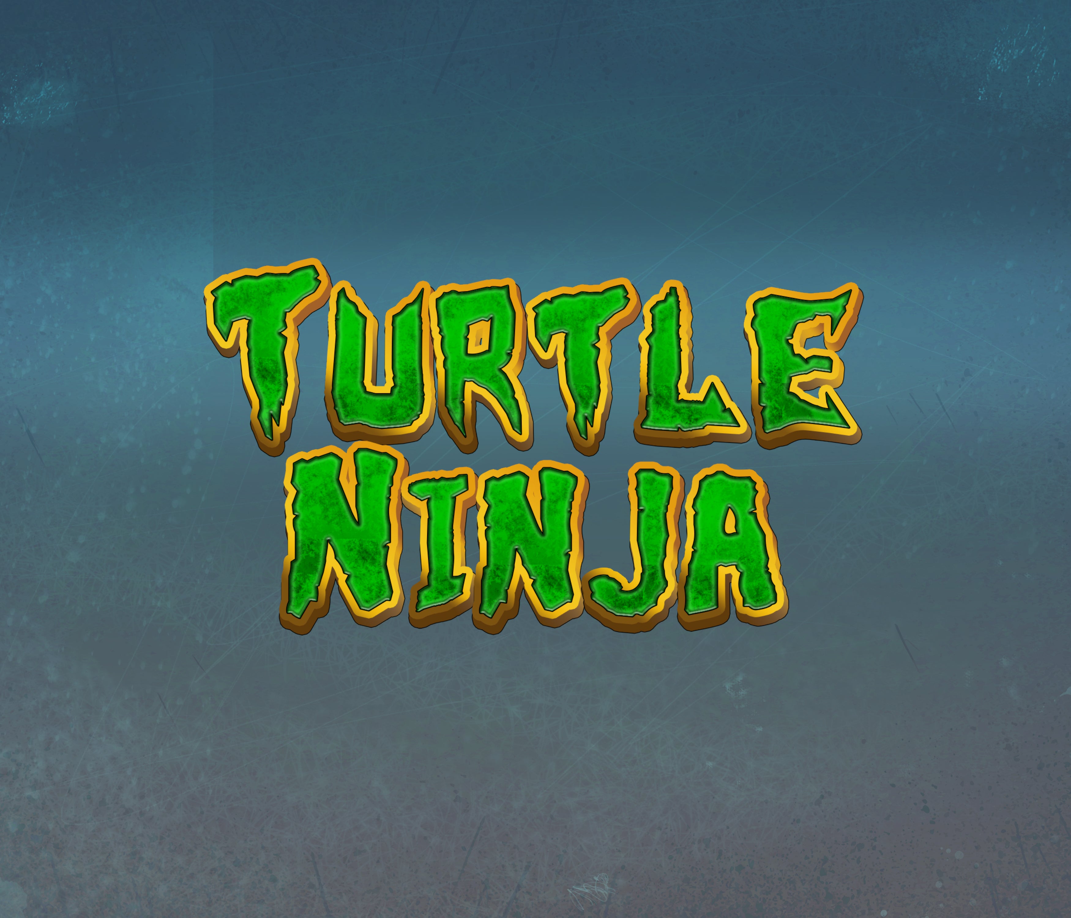 Turtle Power: Ninja Turtles-Inspired Textured Font – Alina's Fonts